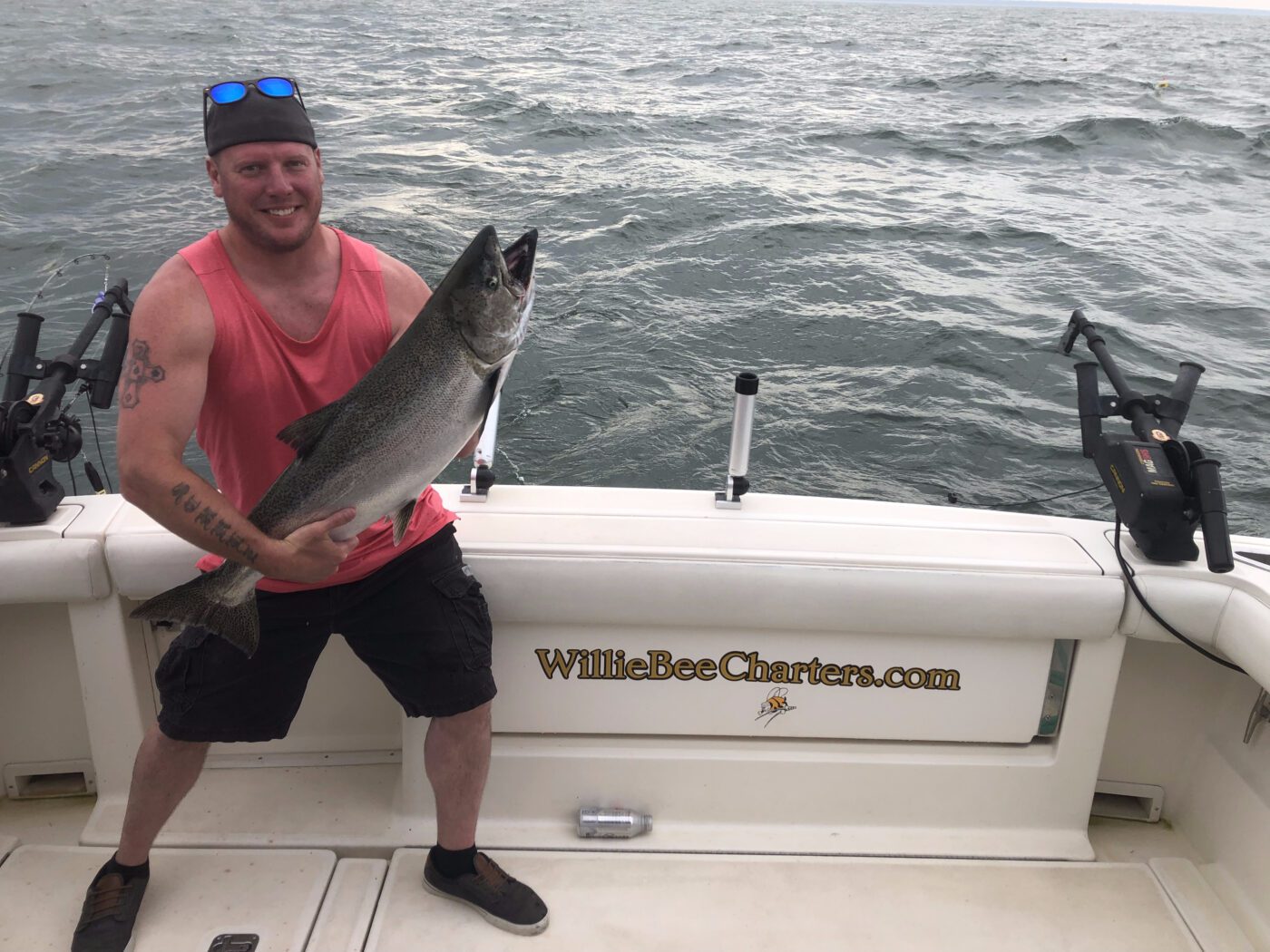 Grillers and a Big King Salmon | Willie Bee Charters